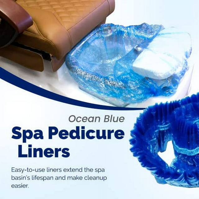 Americanails Premium Spa Pedicure Liners, Fits All Pedicure Spas, Salon ...