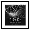 Americanflat 10x10 Picture Frame with Mat for 8x8 - Modern Shatter ...