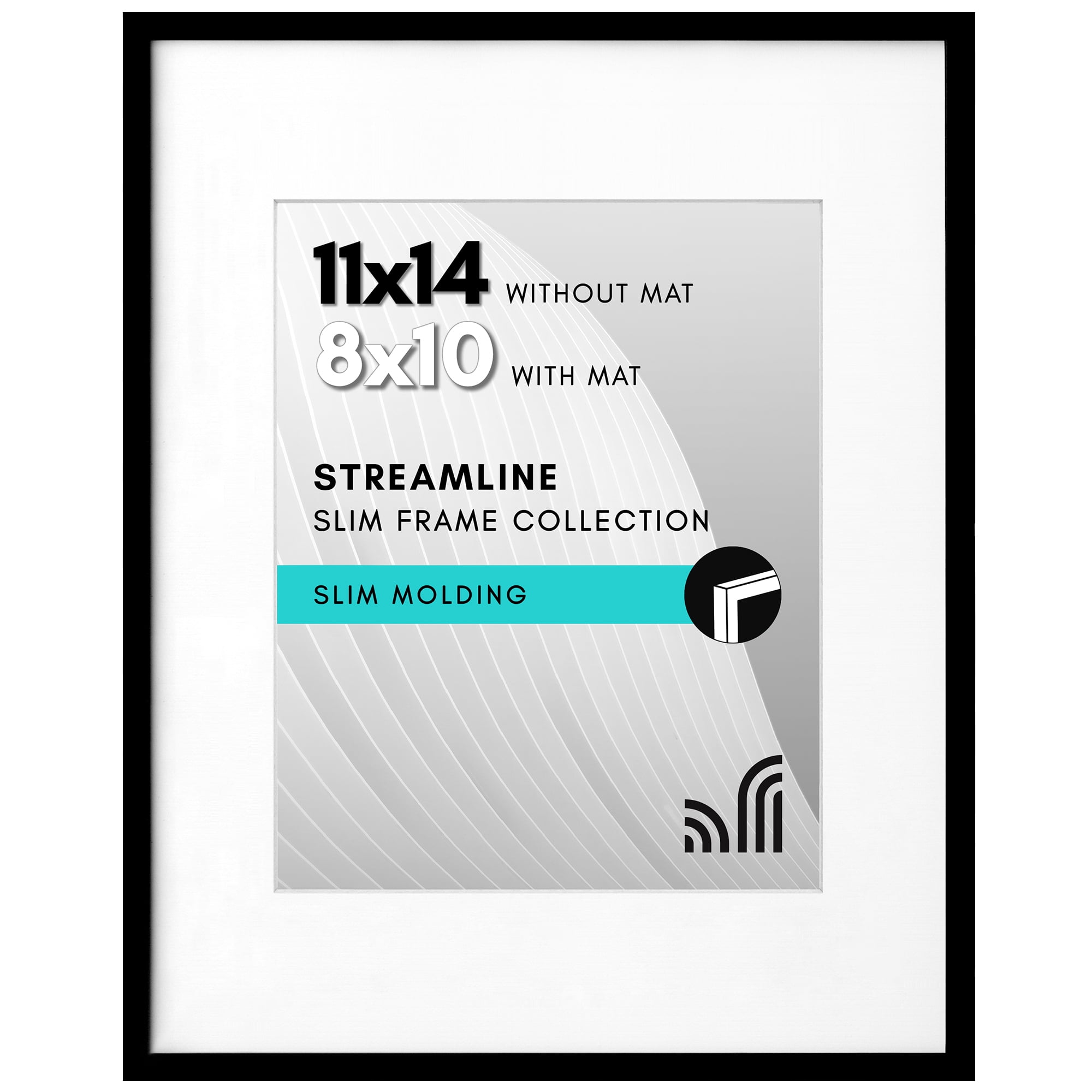 Americanflat 11x14 Picture Frame with Shatter-Resistant Glass - Use as ...