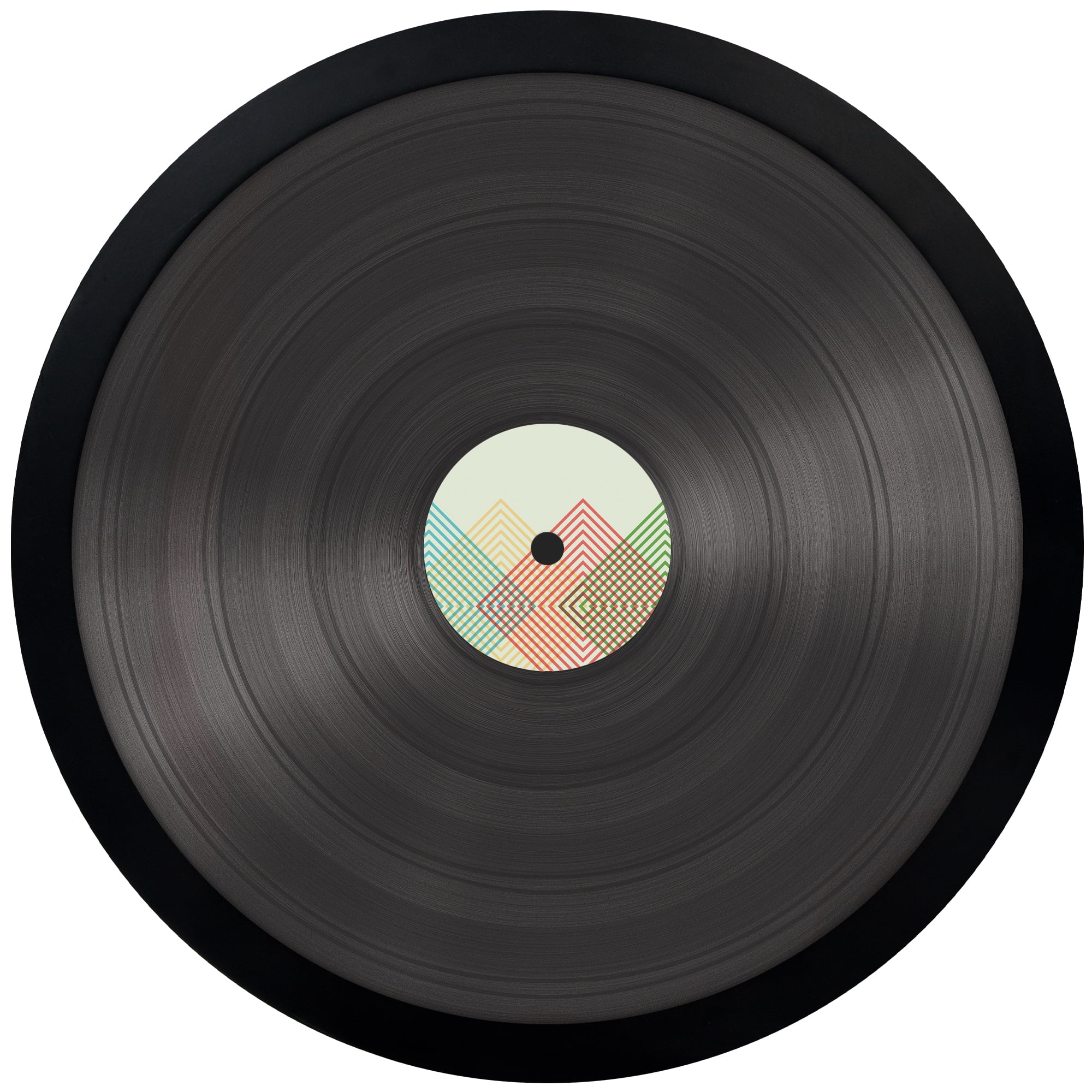 Americanflat 12x12 Vinyl Record Frame with Polished Plexiglass - Black ...