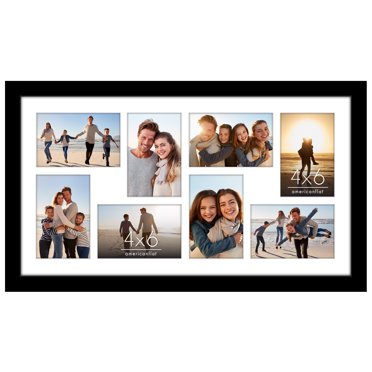 Americanflat 20x20 Collage Picture Frame - Fits One 8x10, Four 5x5, and ...