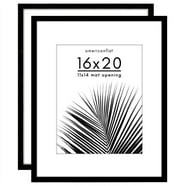 Americanflat 20x20 Collage Picture Frame - Fits One 8x10, Four 5x5, and ...