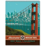 Americanflat 2021 American Travel Wall Calendar - Designed by Anderson ...