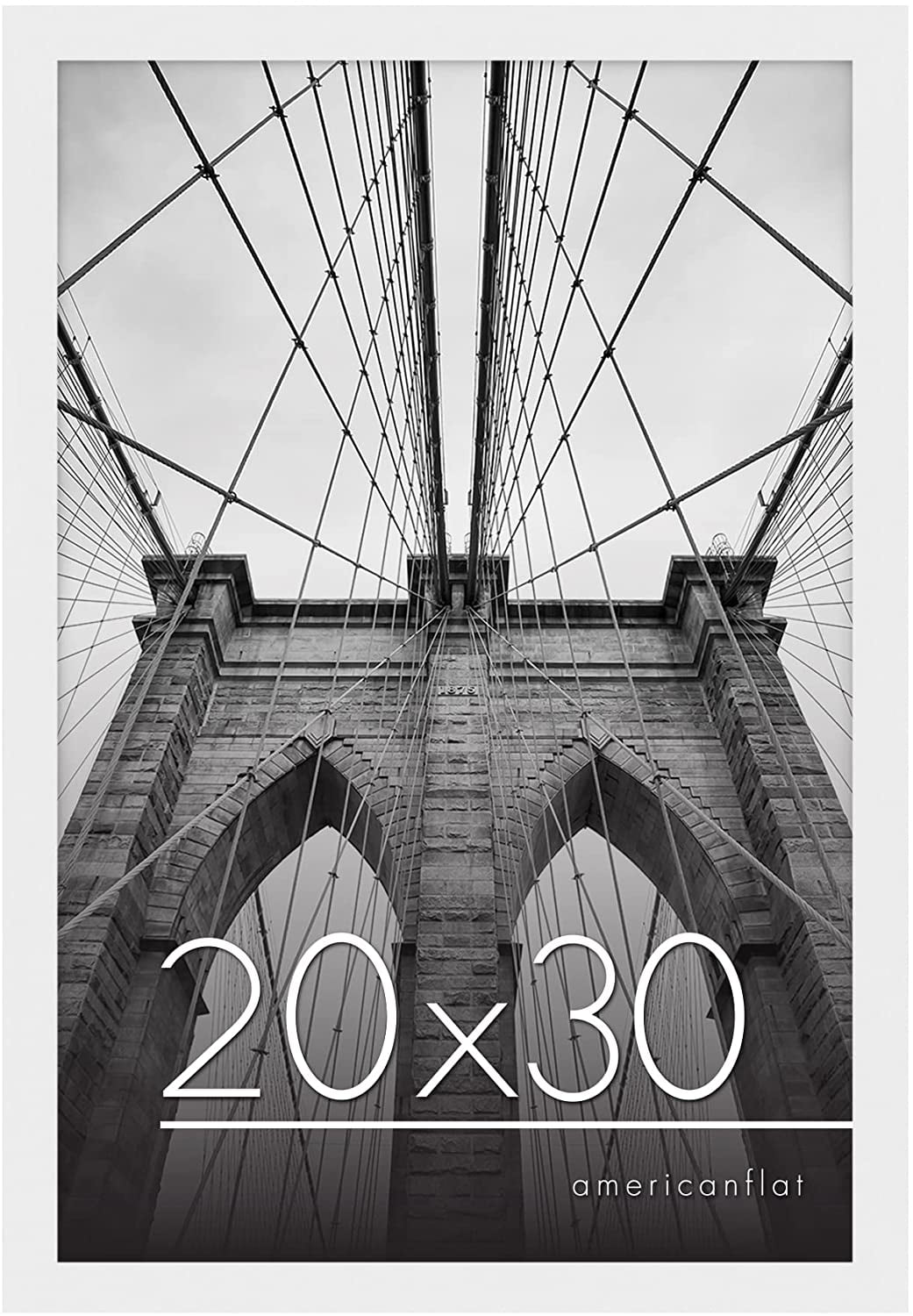 Americanflat 20x30 Poster Frame - White Wood - Walmart.com