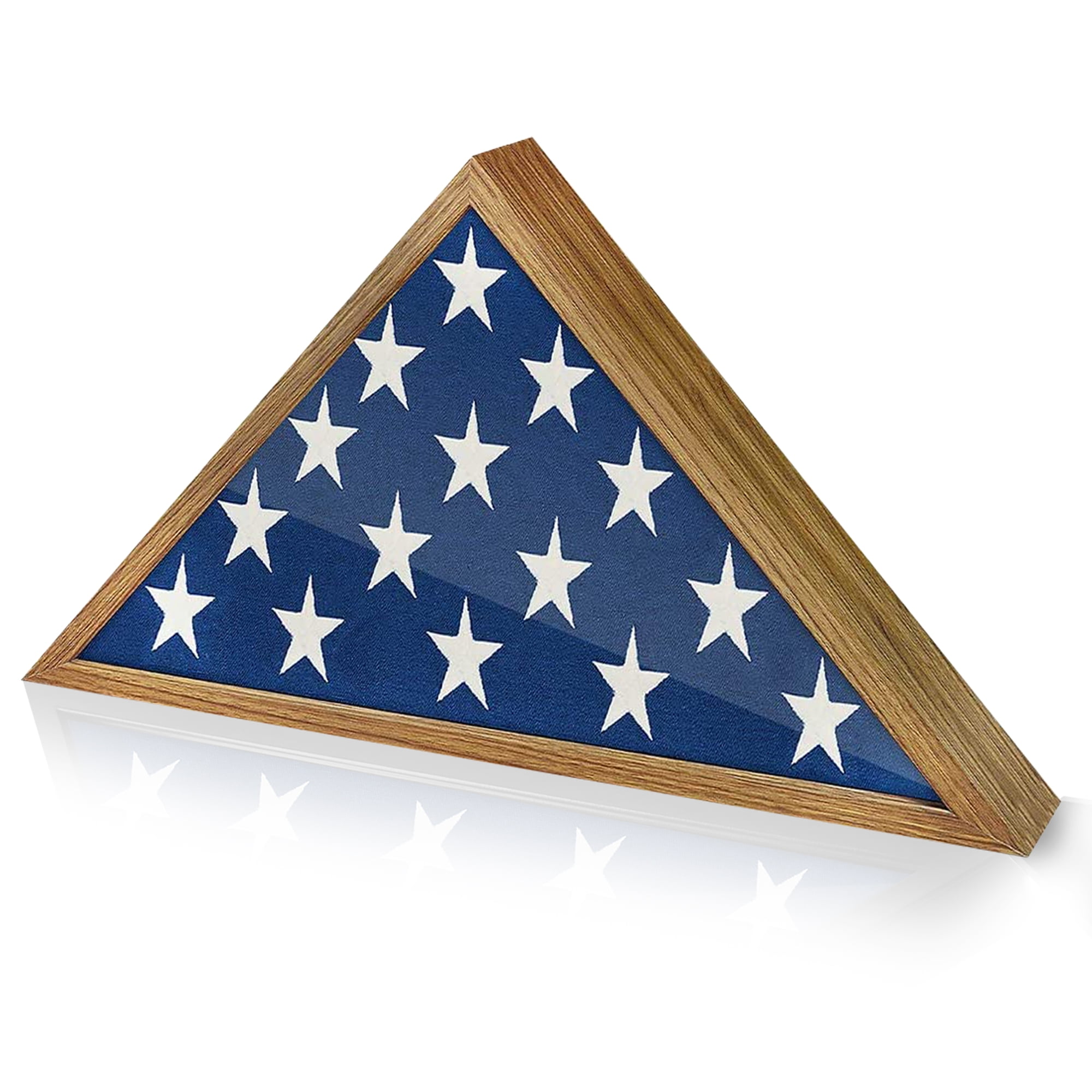 Americanflat Large Flag Display Case for Burial - Fits Folded 5x9.5 ...