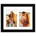 Americanflat 8x10 Double Picture Frame - Displays Two 4x6 Photos or ...