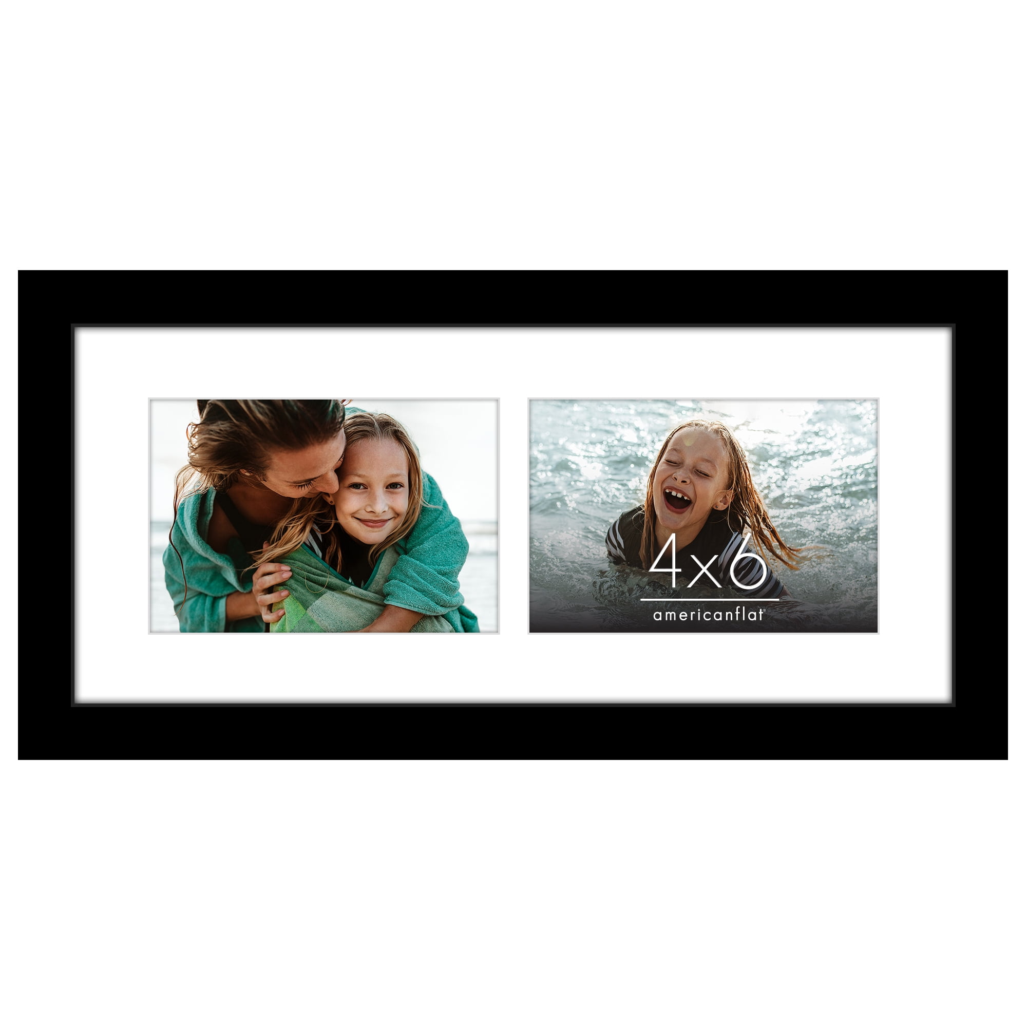 Americanflat Collage Frame - Fits 4x6 Photos or 6x14 Picture - Walmart.com