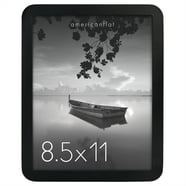 Mainstays 22x28 Matted to 18x24 Walnut Rounded Corner Poster Frame ...