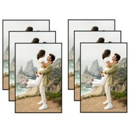 DecMode 4-Opening 4" x 6" Multi Colored Scroll Wall Photo Frame ...