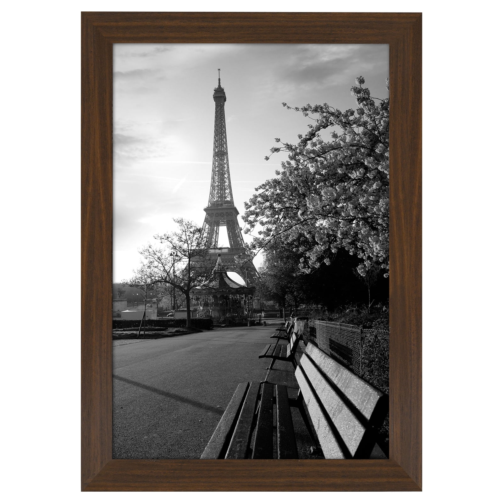 Americanflat Picture Frame with MDF Wood and Shatter-Resistant Glass ...