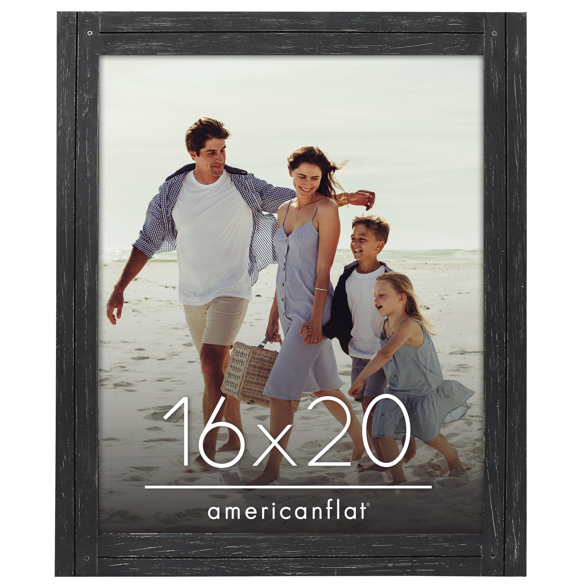 Americanflat Rustic Picture Frame - 16x20 Style - Walmart.com