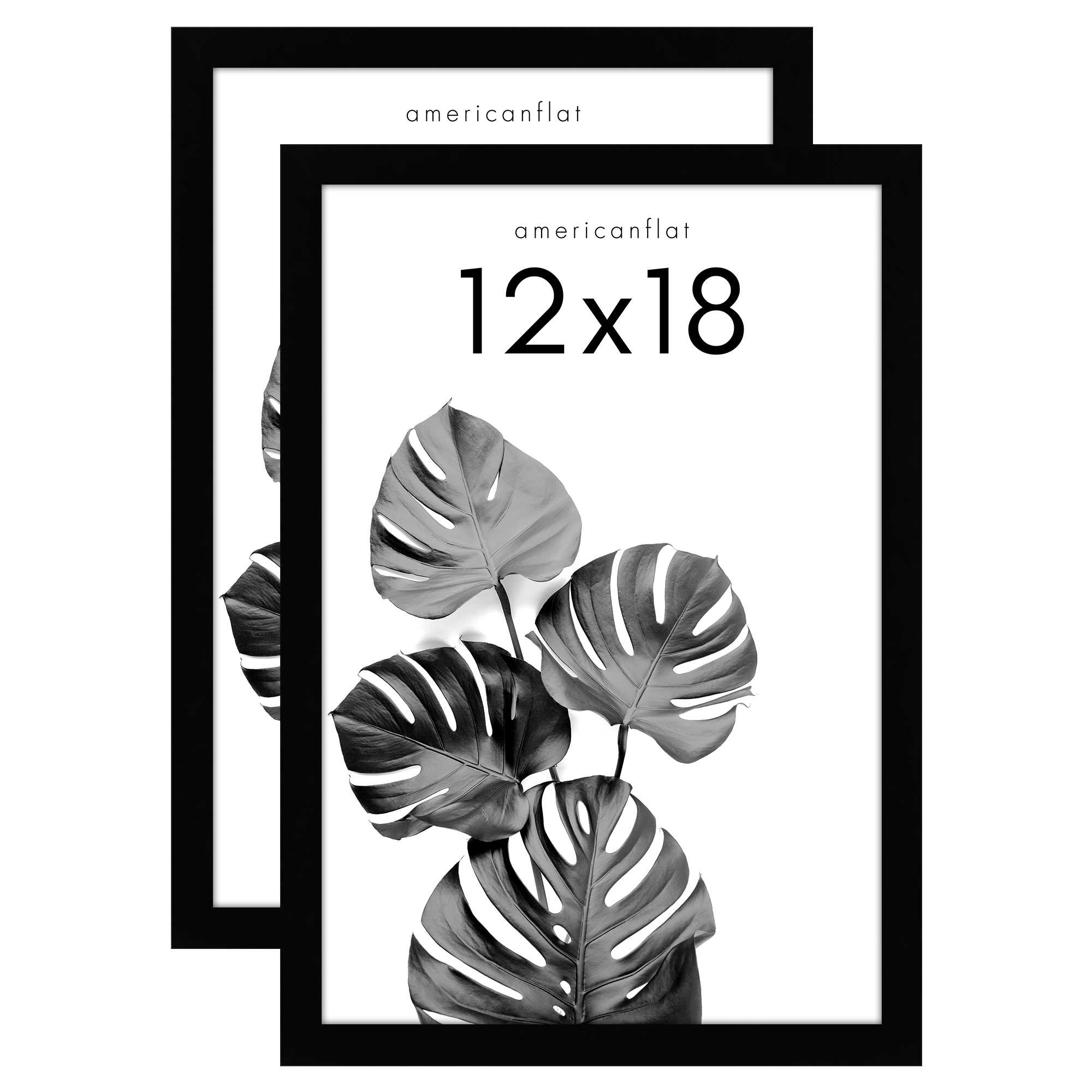 Icona Bay 12x18 Pony Gray Large Picture Frame, Rustic Style, 1 Pack ...