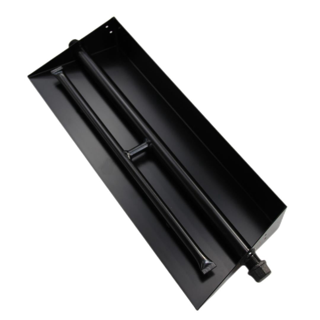 Americangaslogs 15"-28" Burner Pan for Gas Fireplace Gas Fireplace ...