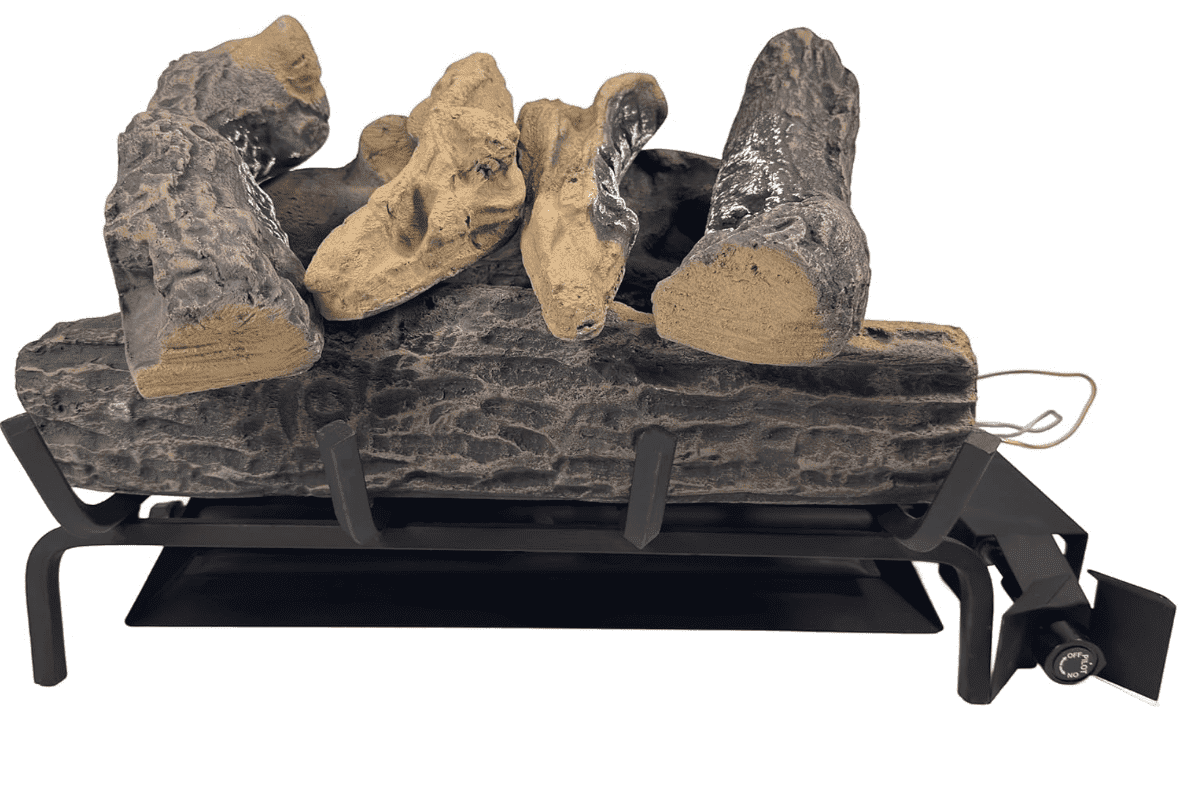 Americangaslogs 18–24 inch Indoor Vented Gas Logs Set with Stainless ...