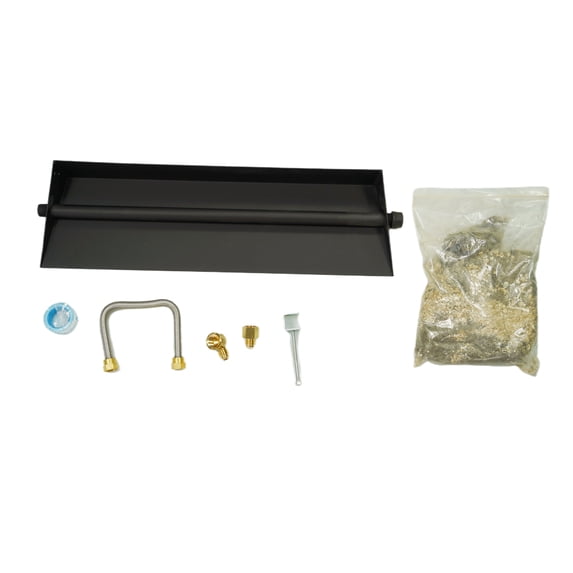 Americangaslos 18"-24" Burner Pan for Gas Fireplace Gas Fireplace ...