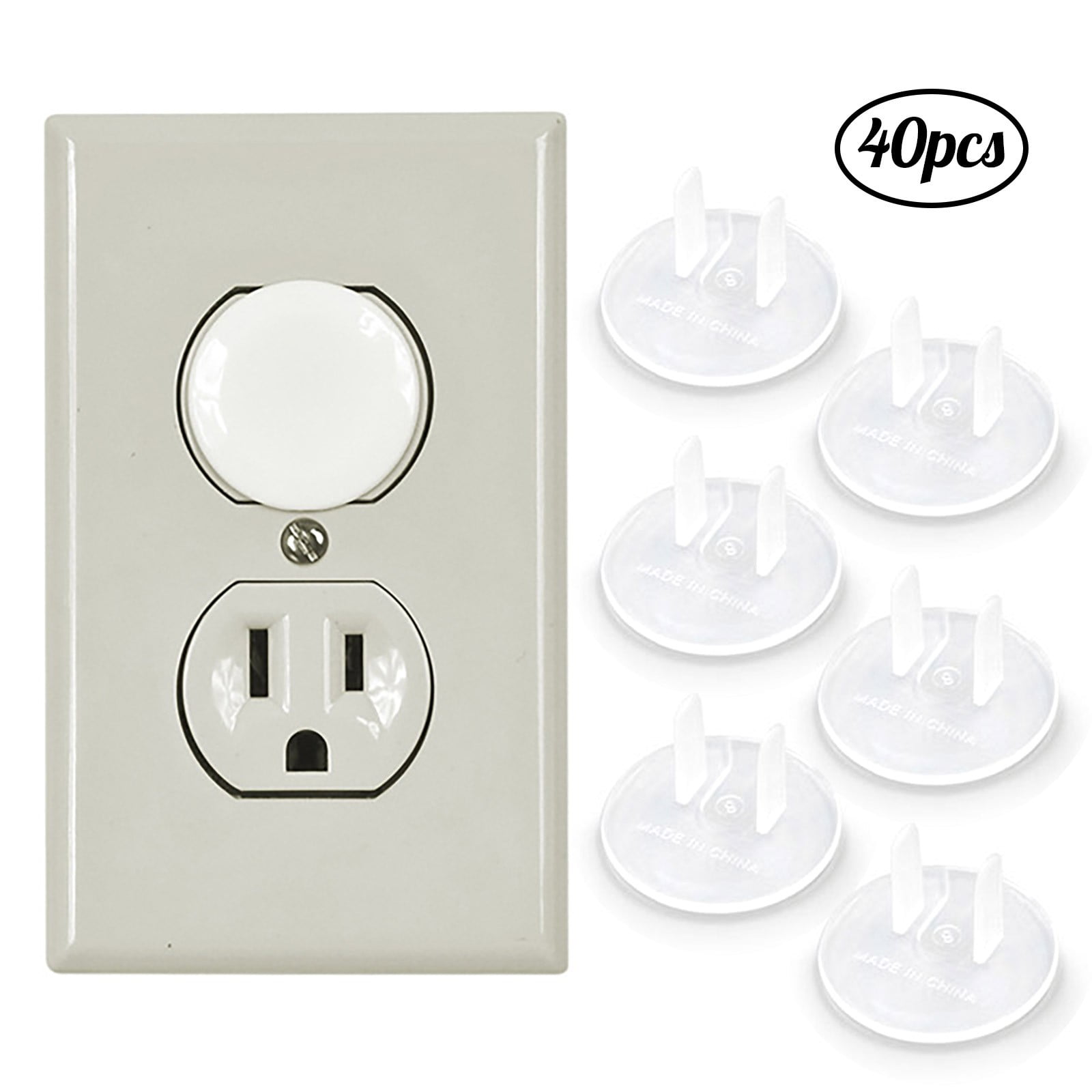 Americans Socket Cover Child Socket Cover 2X Anti Electric Socket ...