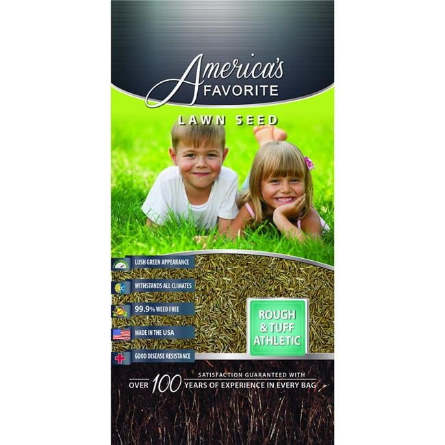 Americas Favorite 101901 25 lbs Rough & Tuff Athletic Lawn Seed Mix ...