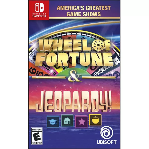 Americas Greatest Game Shows Wheel Of Fortune & Jeopardy (Nintendo ...