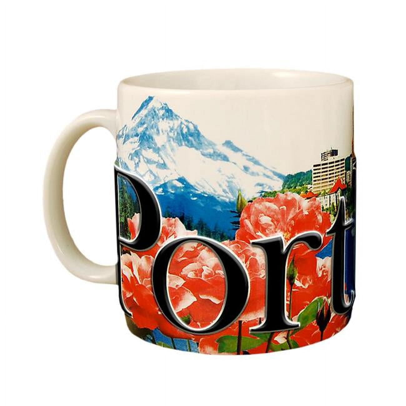 Americaware SMPOR01 Portland 18 oz Full Color Relief Mug - Walmart.com