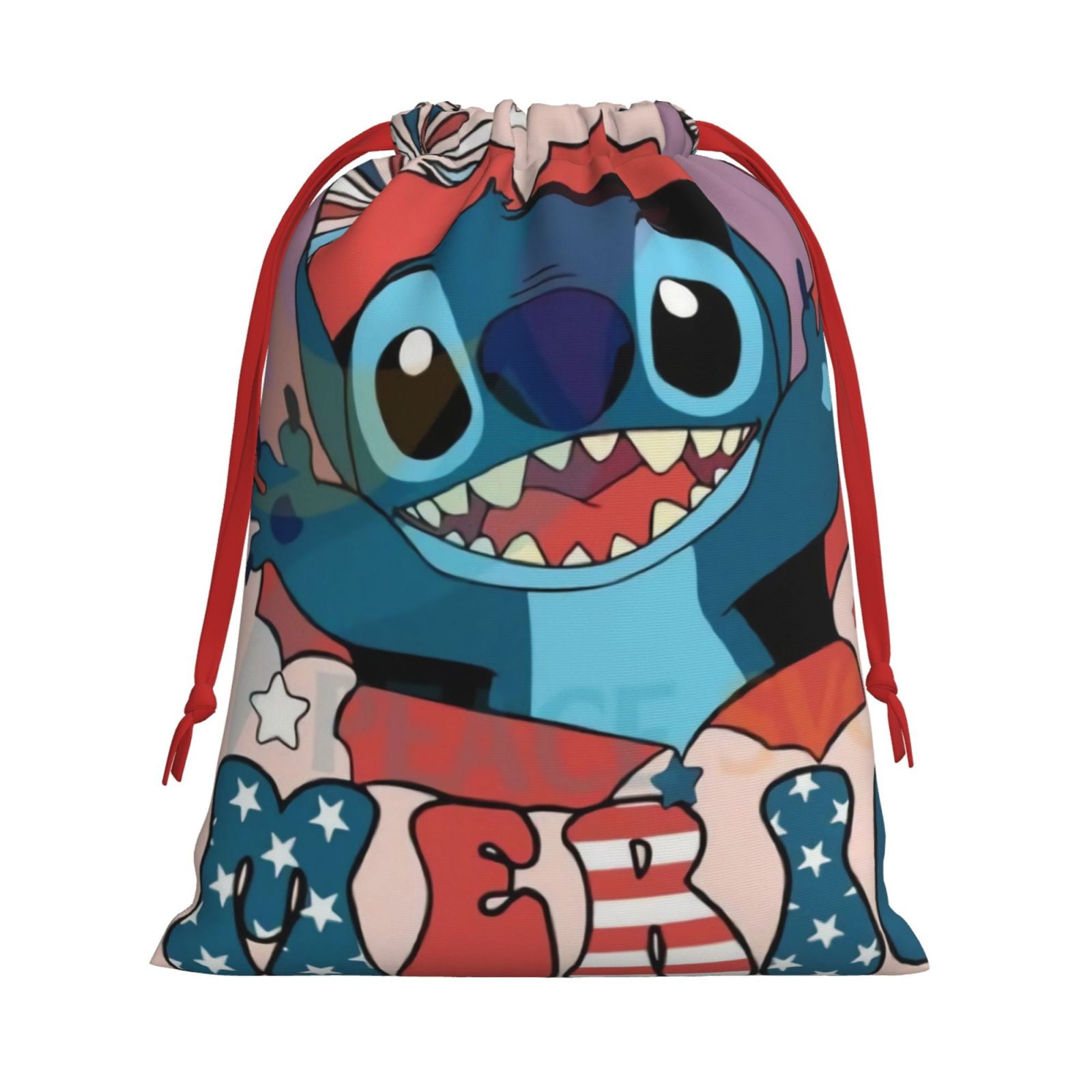 Americe Stitch Drawstring Bag For Kids Adults Gifts Drawstring ...