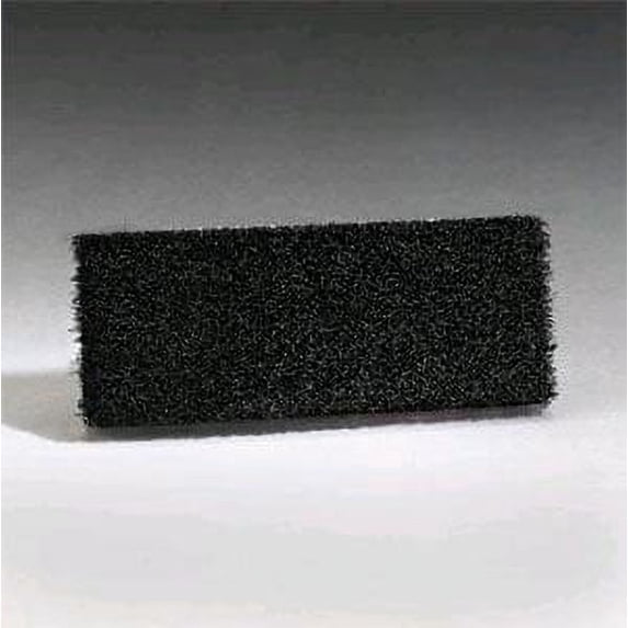 Americo AM7541040 4.5 x 10 in. Heavy Duty Cleaning Pad, Black - Pack of ...