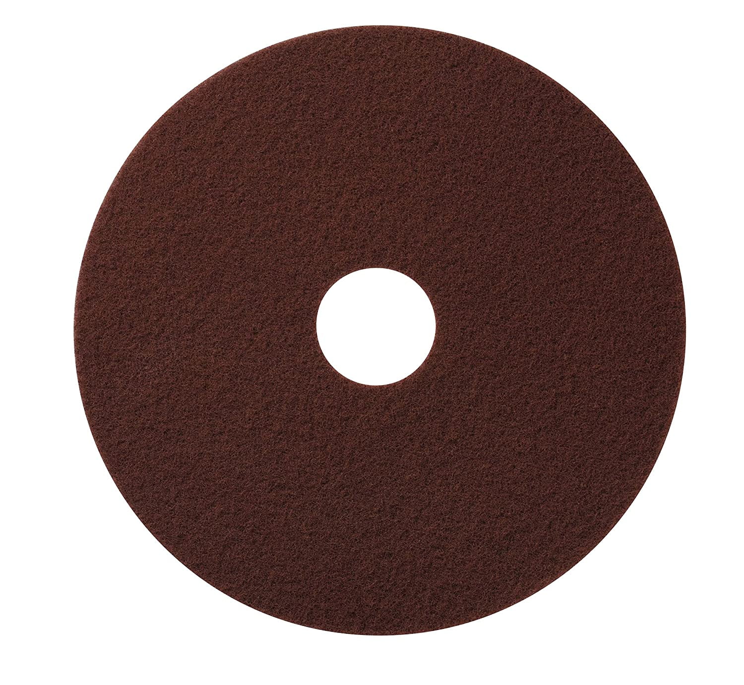 Americo Maroon EcoPrep EPP Finish Removal Floor Pad, 13" Diameter, 10 ...