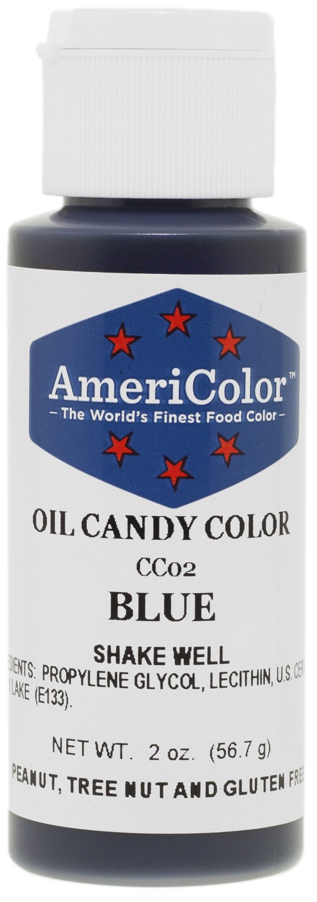 Americolor Candy Oil - BLUE 2 OUNCE CANDY OIL COLOR - Walmart.com