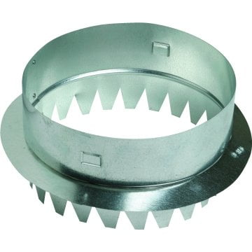 Ameriflow Snap On Collar,Round,Galvanized Steel G5010C - Walmart.com