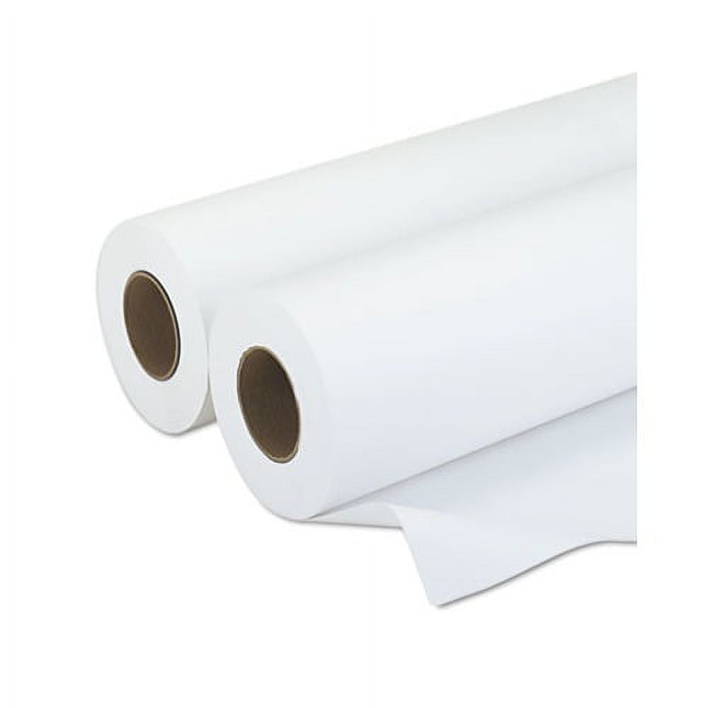Amerigo Wide-Format Paper 3" Core, 20 lb, 30" x 500 ft, Smooth White, 2 ...