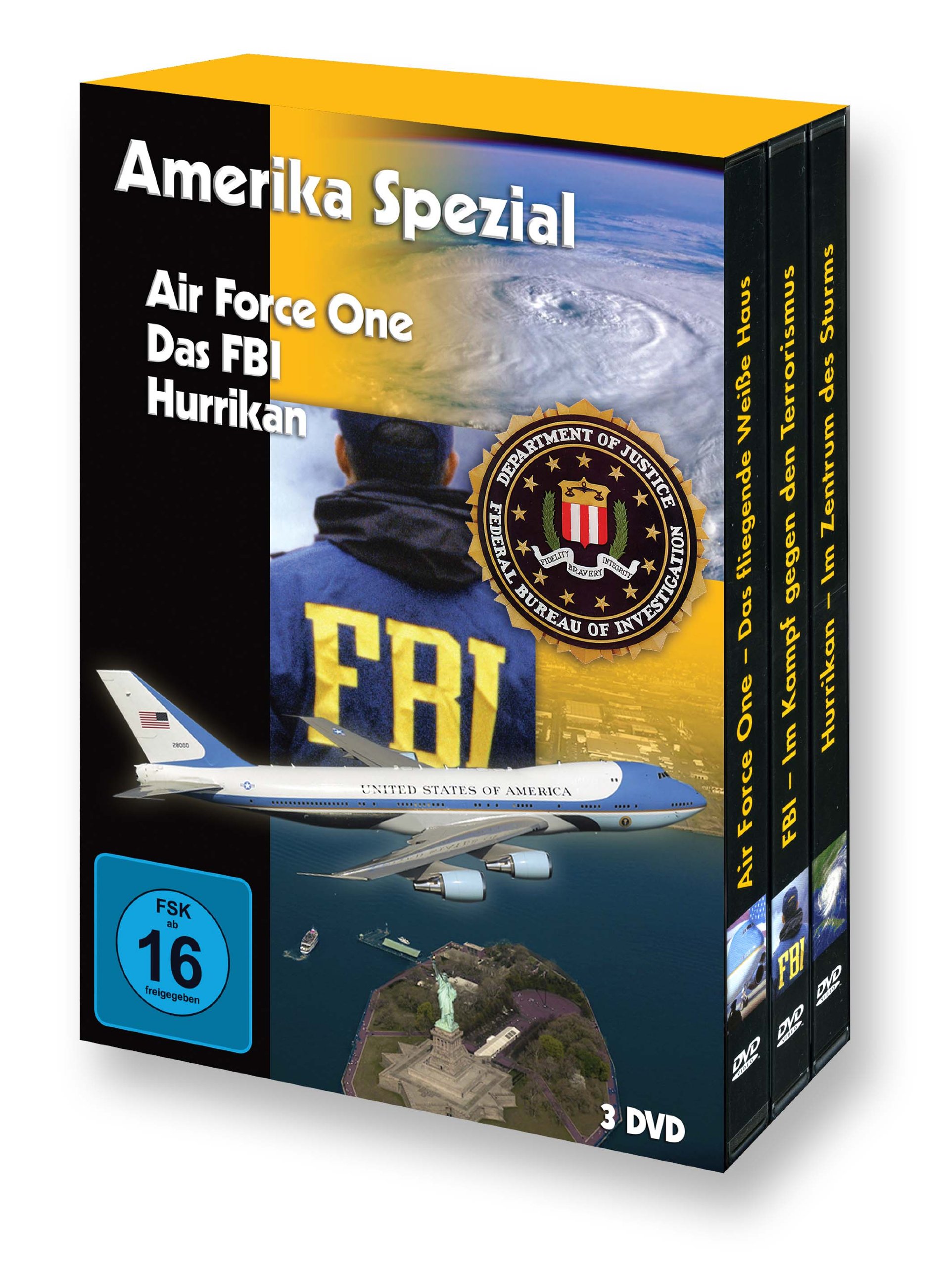 Amerika Spezial (Air Force One - FBI - Hurrikan) (DVD) Air Force One Ng - Walmart.com