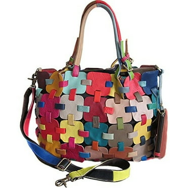 Amerileather Avie Lightweight Mini Handbag - Soft Lambskin Petite Purse ...