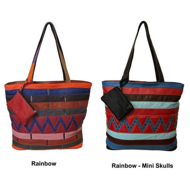 Amerileather Avie Lightweight Mini Handbag - Soft Lambskin Petite Purse ...