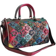 Amerileather Linwood Leather Tote Bag, Handbag with Pockets, Detachable ...