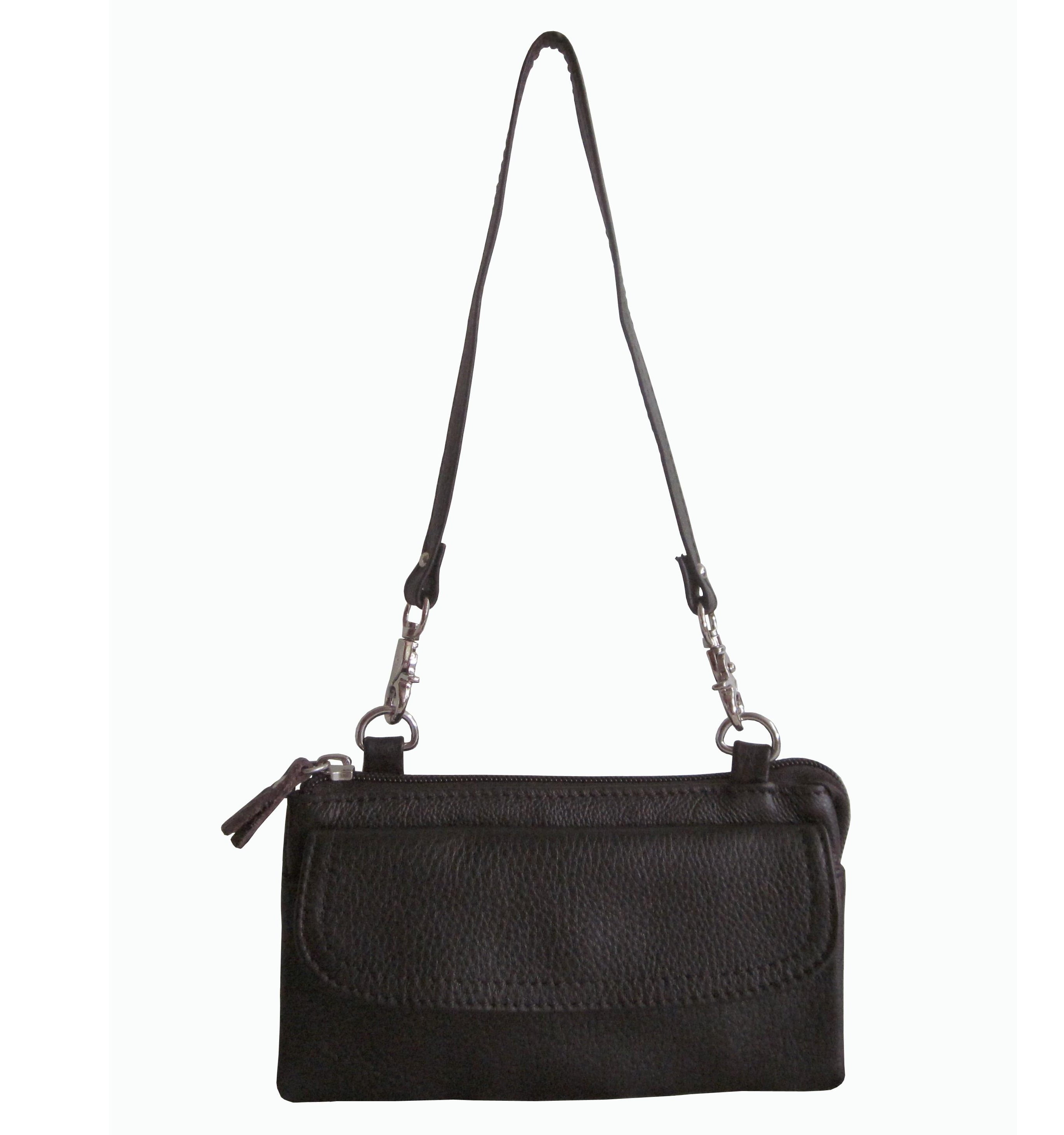 Amerileather Mia Leather Purse - Walmart.com