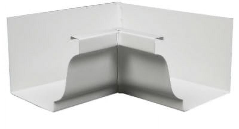 Amerimax 19201 Inside Steel Mitre 4", White, Each - Walmart.com
