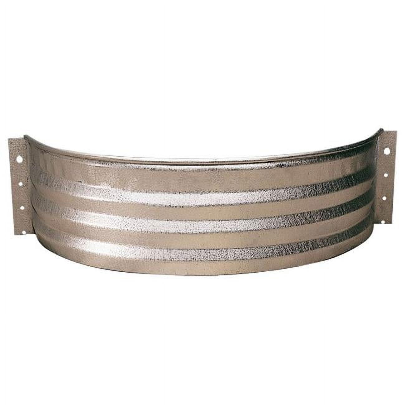 Amerimax 57619 18 x 37.75 in. Galvanized Steel Window Well - Case of 5 ...