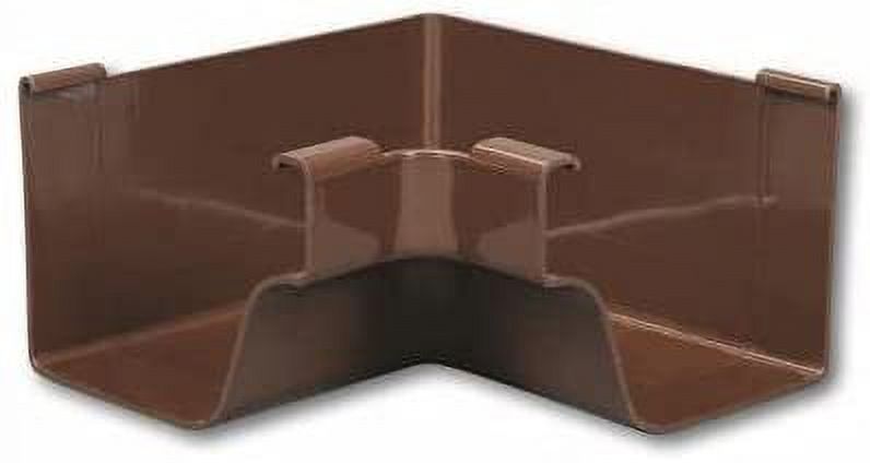 Amerimax 6.25 in. H x 3.4 in. W x 6.25 in. L Brown Vinyl Inside Corner ...
