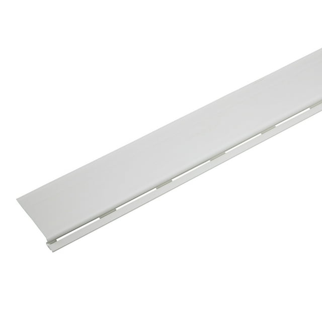 Amerimax 7 in. W X 36 in. L White PVC Gutter Cover - Walmart.com