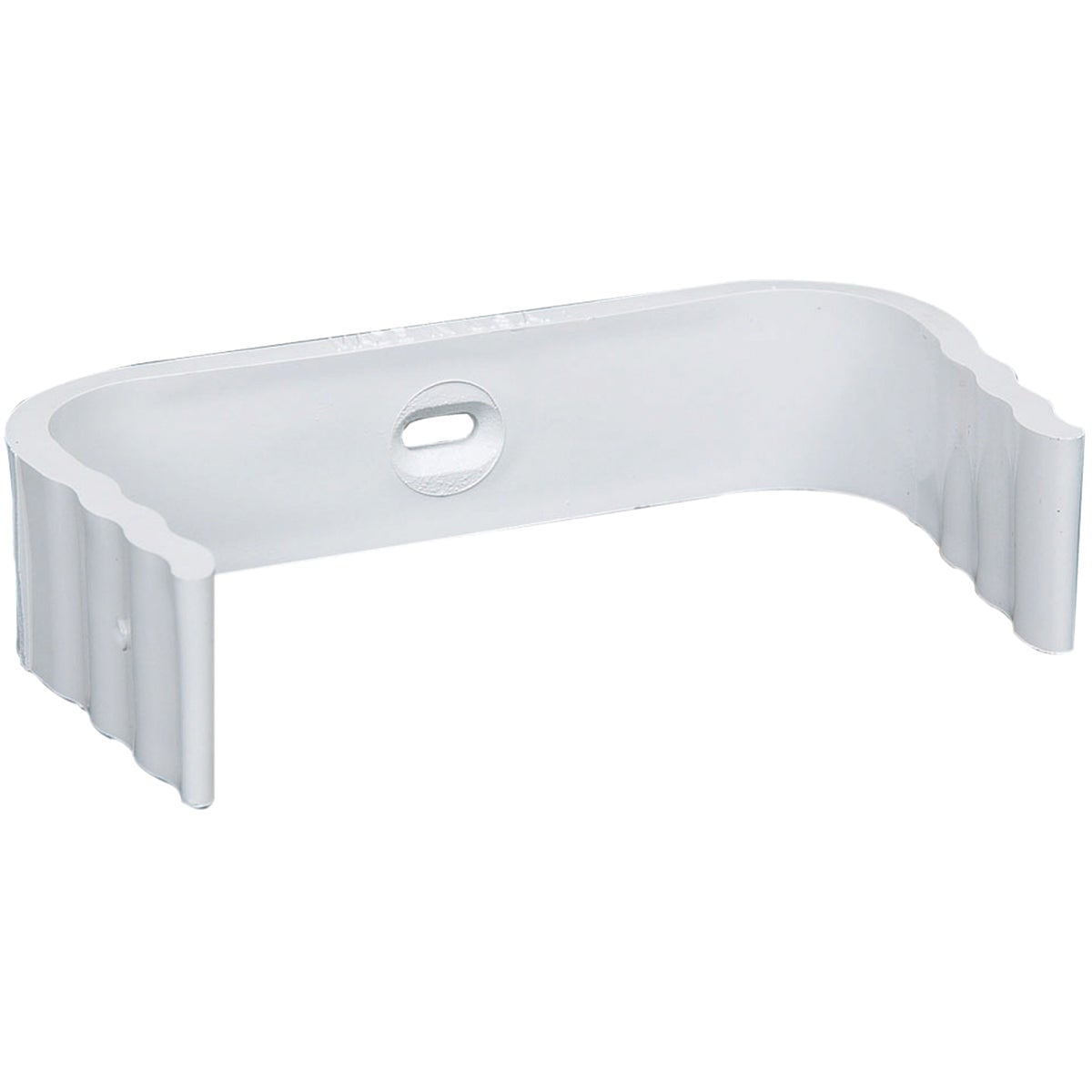Amerimax Home Products 2 in. x 3 in. White Vinyl Downspout Clip ...