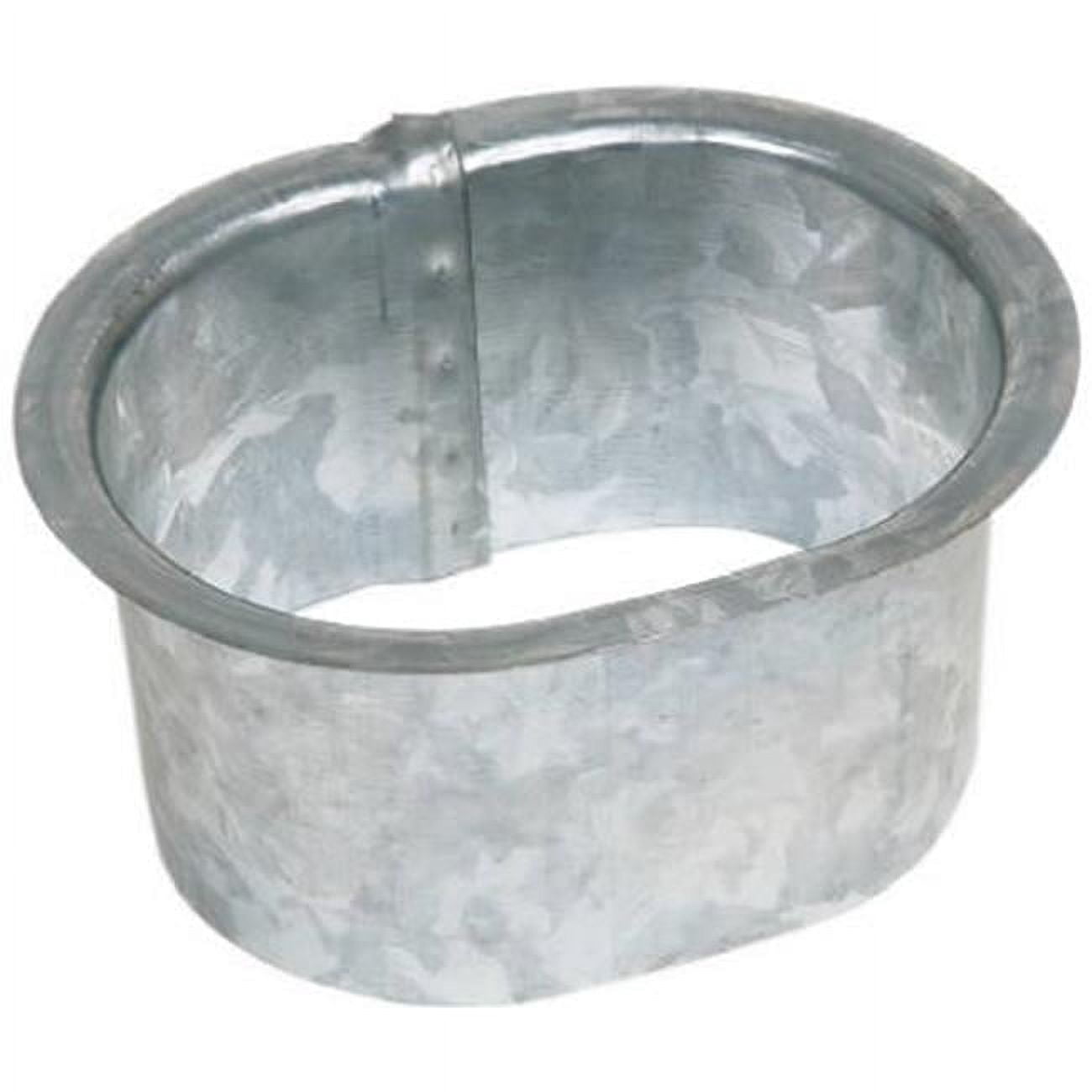 Amerimax Home Products 29050 2 x 3 in. Galvanized Steel Drop Outlet ...