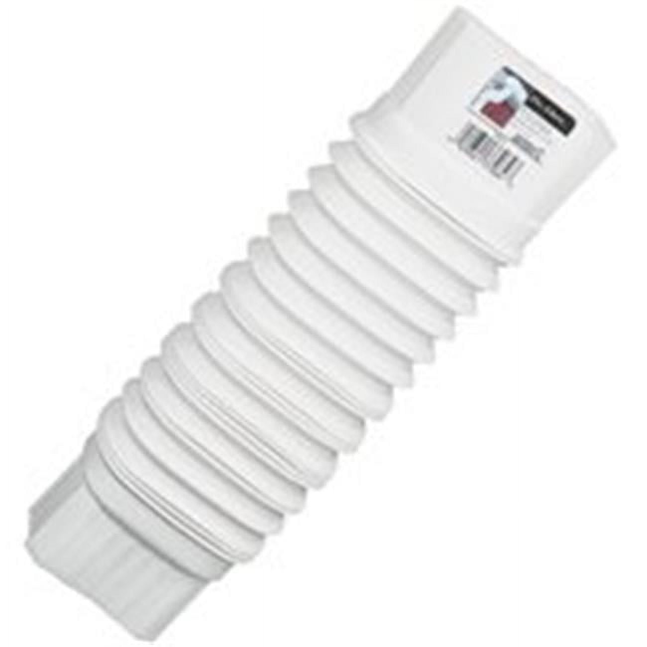 Amerimax Home Products 37084 White Flex Elbow - PVC Flexible 2x3x8.12 ...