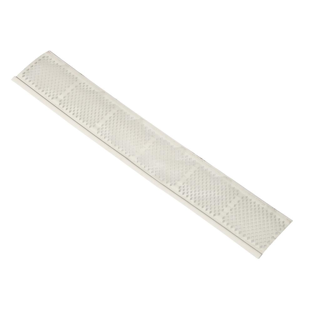 Amerimax Snap In Filter 3 ft. White Vinyl Micro Mesh Gutter Guard ...