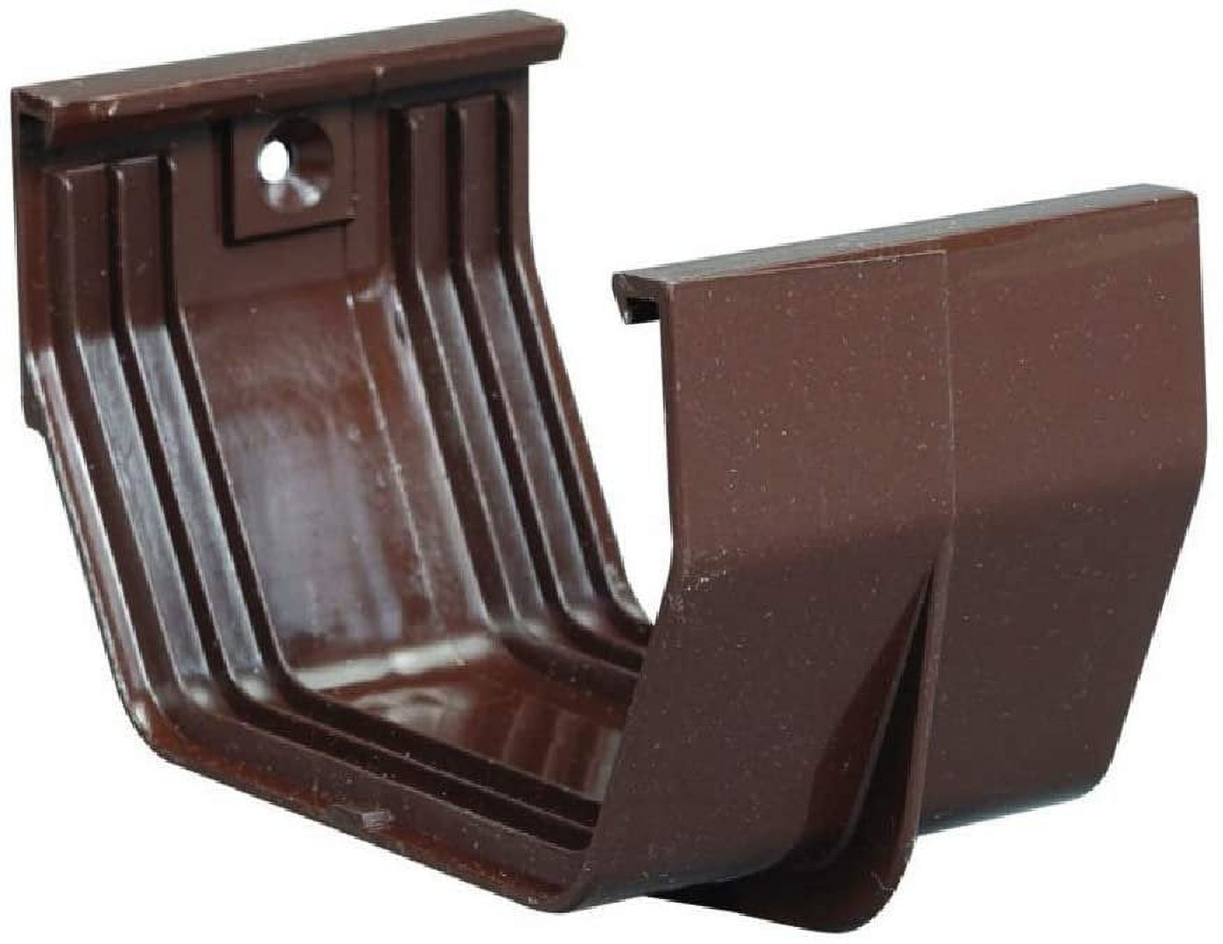 Amerimax T1505 Gutter Connector, Vinyl, Brown - Walmart.com