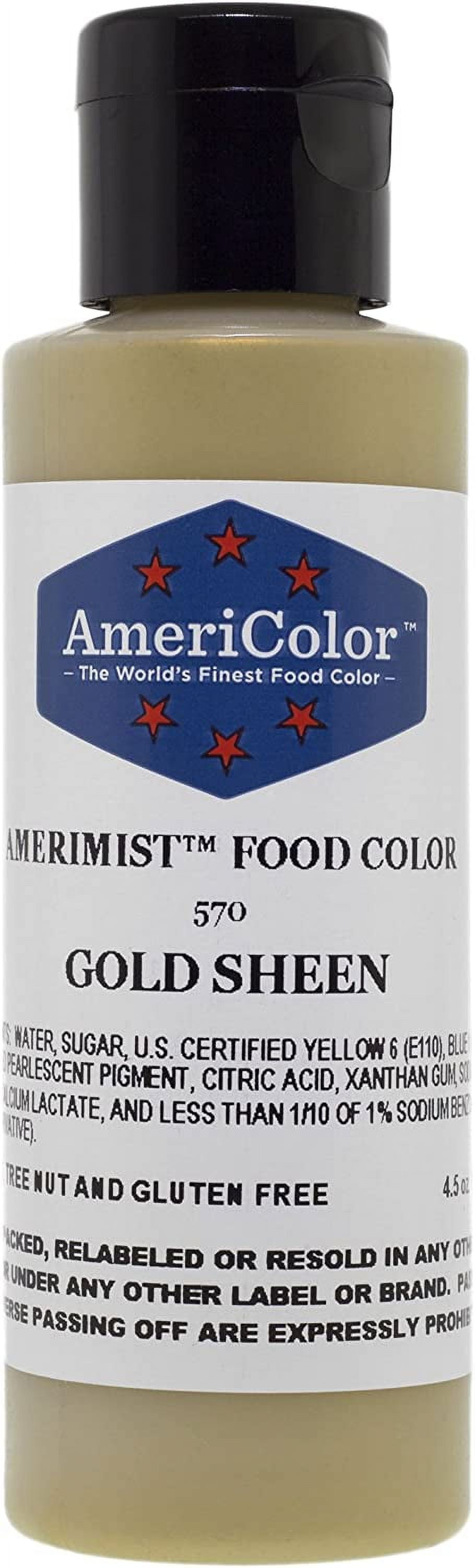 Amerimist Edible Paint and Airbrush Food Color, 4 1/2-Ounce, Sheen - Walmart.com
