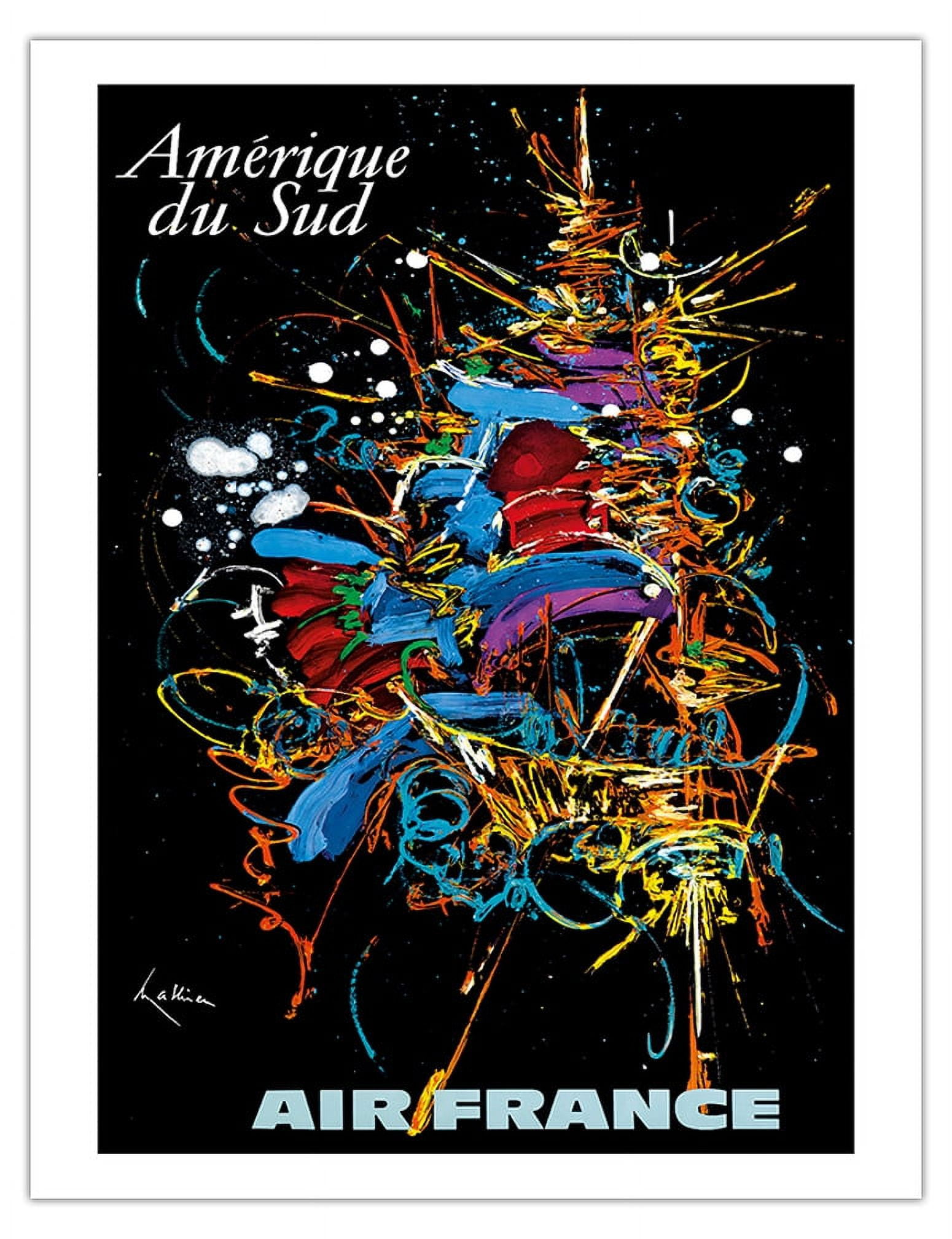 Amerique du Sud (South America) - France - Abstract Expressionist ...