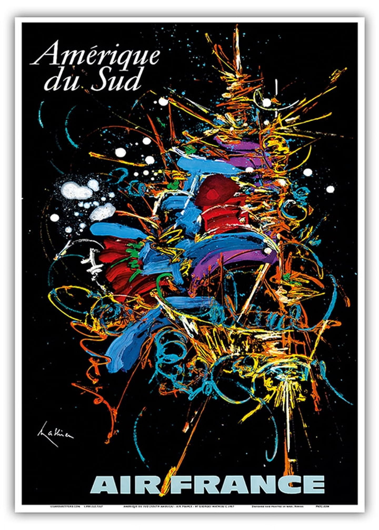 Amerique du Sud (South America) - France - Abstract Expressionist ...