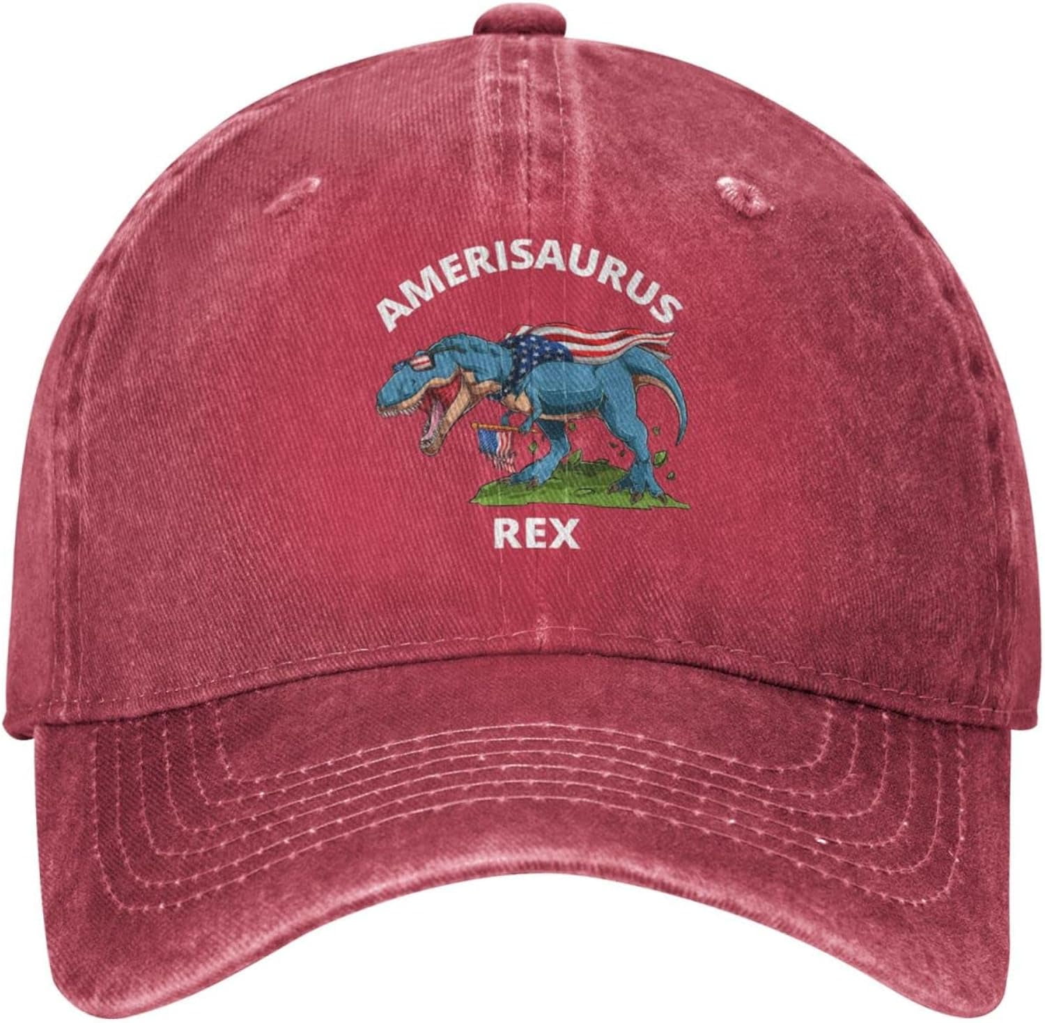 Amerisaurus Rex Hat for Men Baseball Cap with Design Hat - Walmart.com