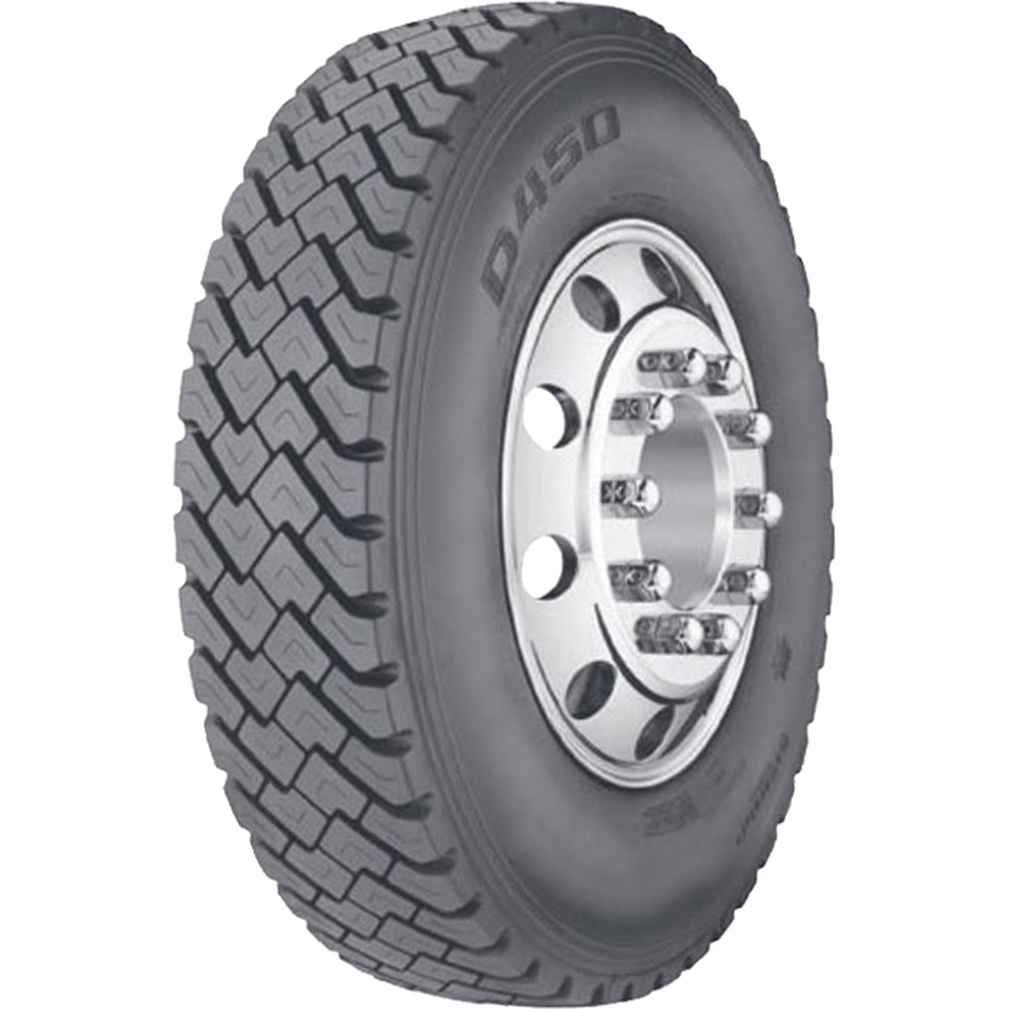 Ameristeel D450 11R22.5 146L H Commercial Tire - Walmart.com