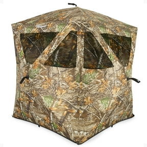 Rhino Blinds - Portable 3 Person Hunting Ground Blind with Realtree ...