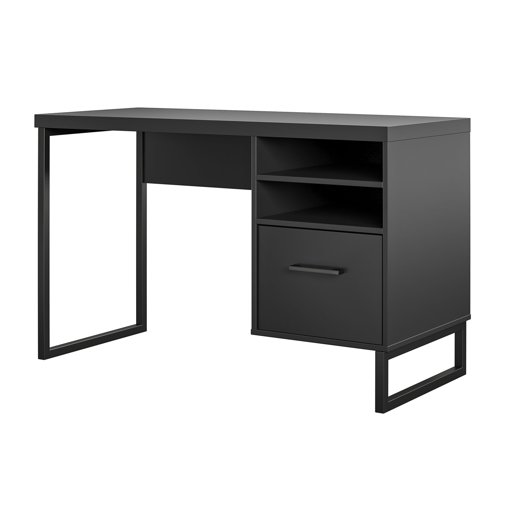 Ameriwood Home Candon Computer Desk in Black - Walmart.com